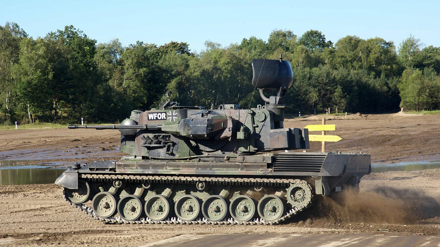 Deutschland liefert Ukraine sieben weitere Gepard-Panzer