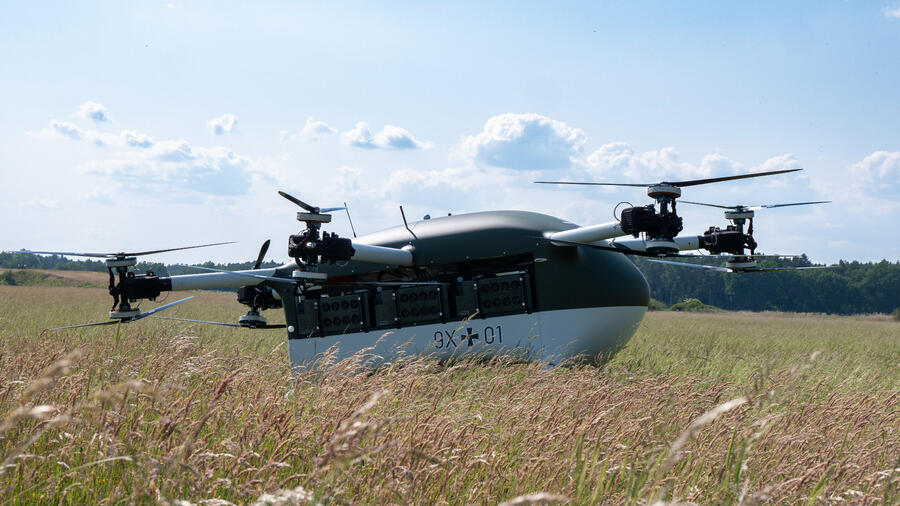 Rettungsdrohne von Avilus: Diese Drohne soll verwundete Soldaten retten
